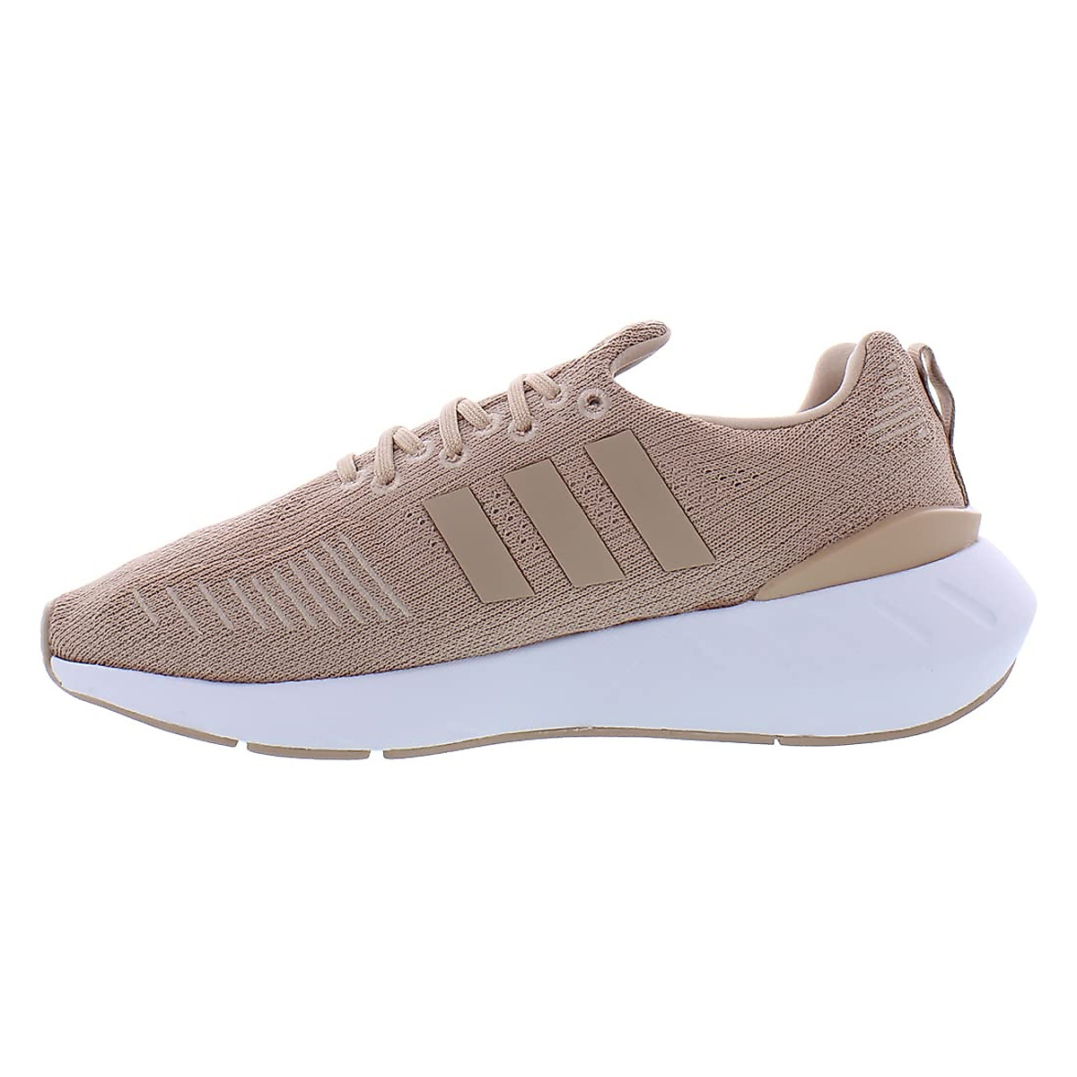 adidas Women's Swift Run 22 Sneaker, Ash Pearl/Ash Pearl/White, 9 M US