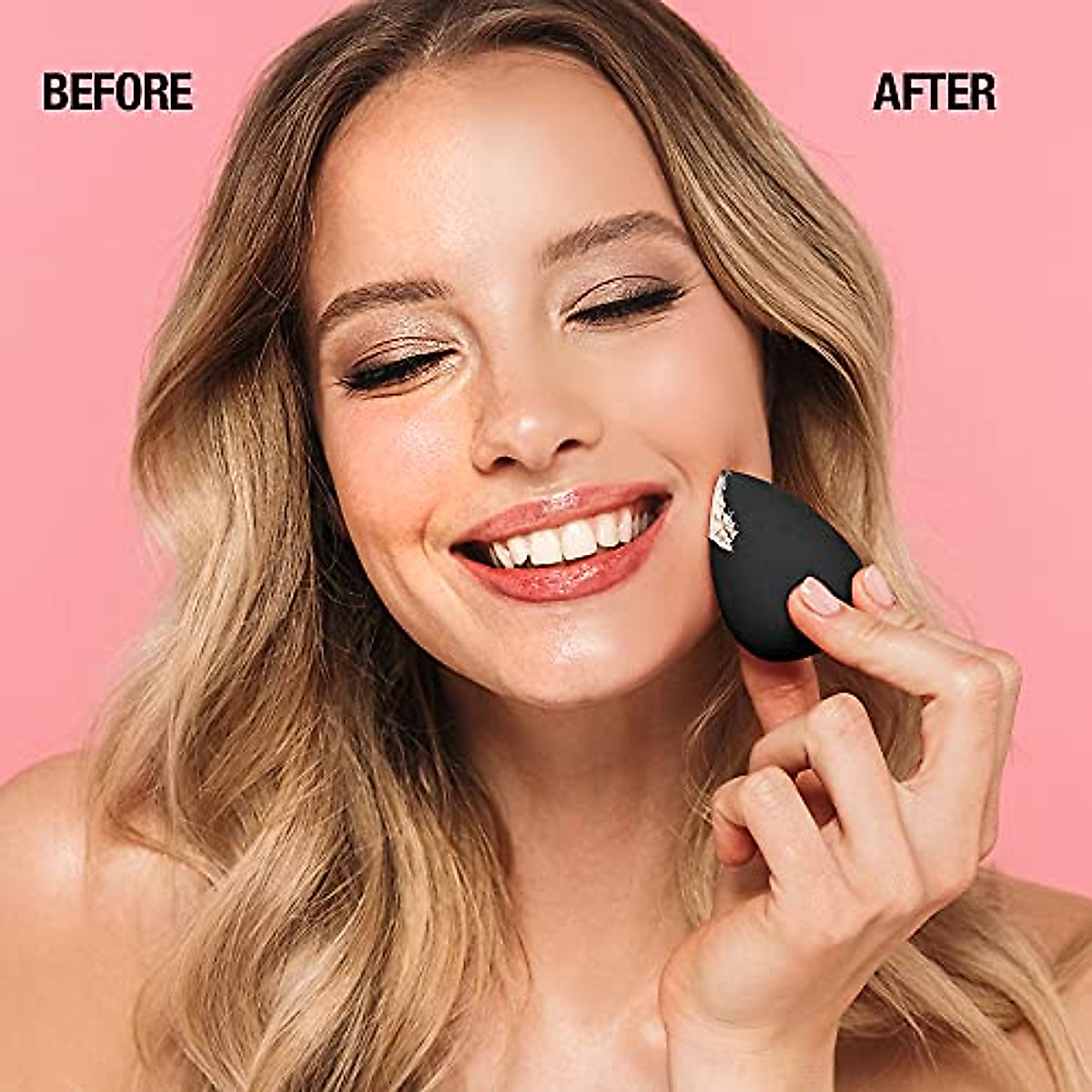 Palladio Rice Powder, Natural, Loose Setting Powder, Absorbs Oil, Leaves Face Looking and Feeling Smooth, Helps Makeup Last Longer For a Flawless, Fresh Look