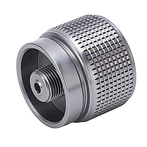 Propane Adapter, Corrosion Resistant Z22 Aluminum Alloy Gas Adapter Converter for Cylinder Container