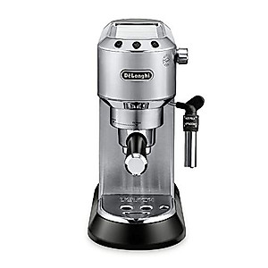 De'Longhi EC685M Dedica Deluxe Automatic Espresso Machine,35 oz, 1, Metallic