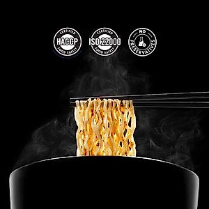 BOILING POINT Wok Noodle Package, Healthy Asian Ramen, No Preservatives, Non-Fried Instant Noodles, Stir Fry, Set Includes Original BP Wok Noodles, 2.1 oz.(Pack of 5)
