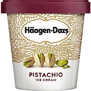 Haggen-Dazs, Pistachio Ice Cream, Pint (8 Count)