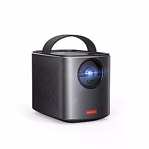 Nebula by Anker Mars II Pro 500 ANSI Lumen Portable Projector, Black, 720p Image, Video Projector, 30 to 150 Inch Image TV Projector, Movie Projector (Renewed)