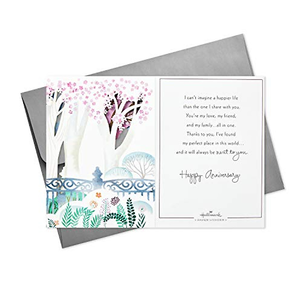 Hallmark Paper Wonder Displayable Pop Up Anniversary Card (Paris) (899RZW1009)