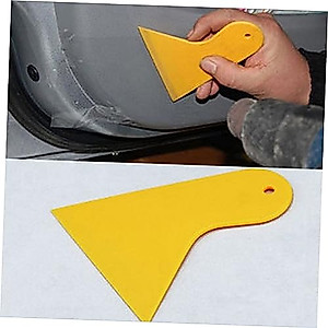SEWOART Small Scraper The Tools DIY Scraper Glue Scraper Yellow