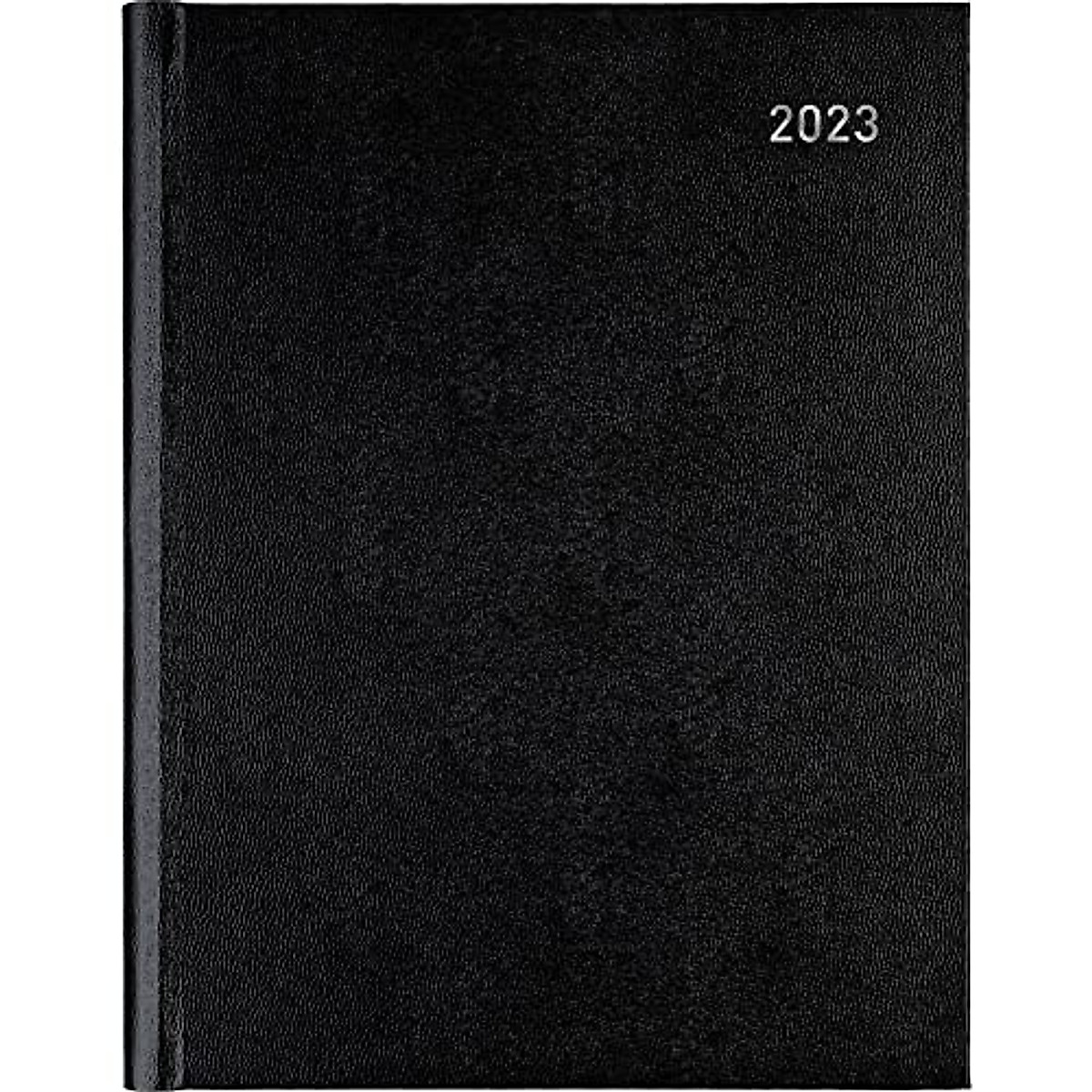 Office Depot® Brand Weekly Appointment Book, 8" x 11", Black, January To December 2023, OD711000