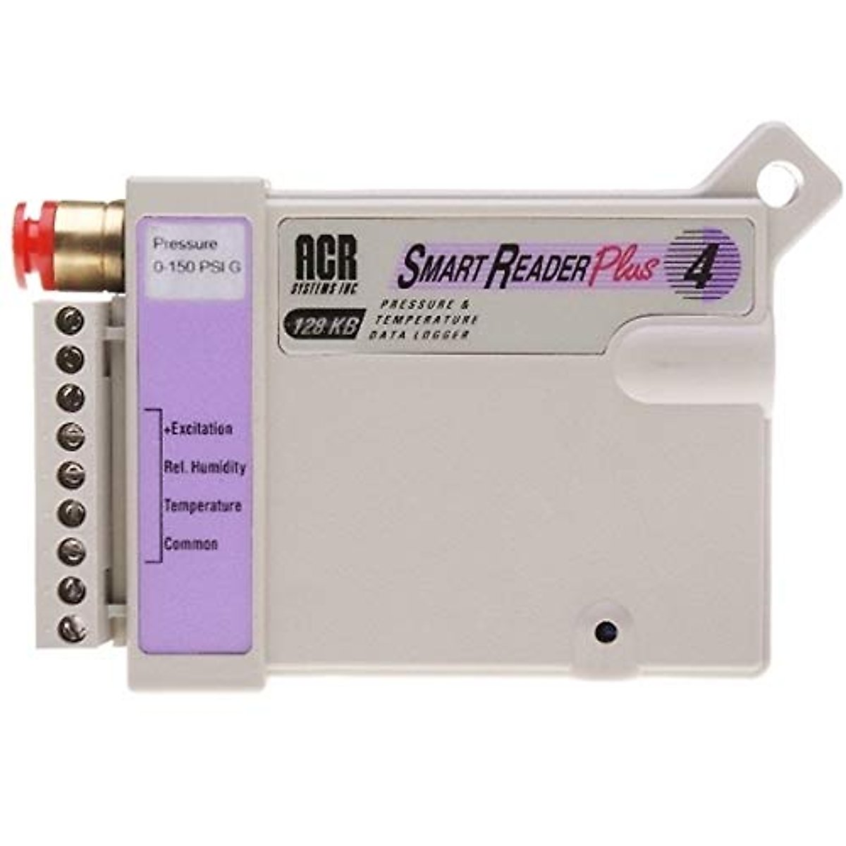 ACR Systems 01-0139 SmartReader Plus 4 4-Channel Pressure Temperature and RH Data Logger, 150 Gauge, 128 KB
