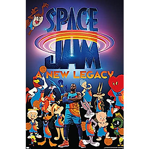 Trends International Space Jam: A New Legacy - Team Wall Poster, 22.375" x 34", Unframed Version