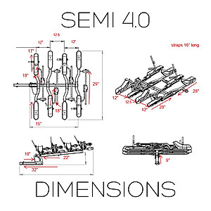 Swagman SEMI 4.0 Hitch Bike Rack