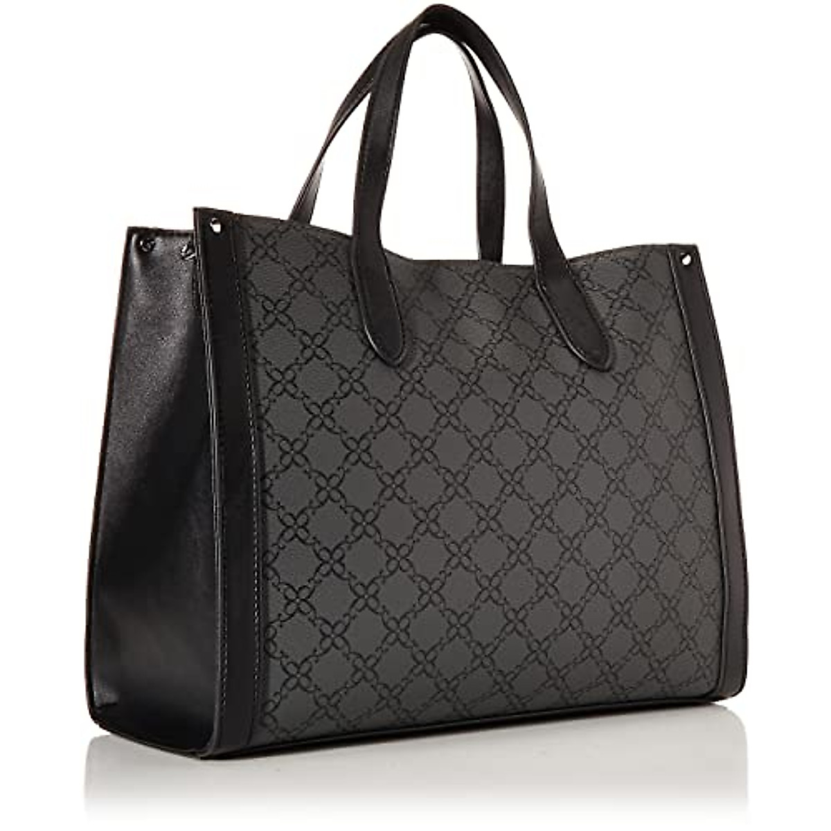 Nine West Candance Carryall Jet Black Logo One Size