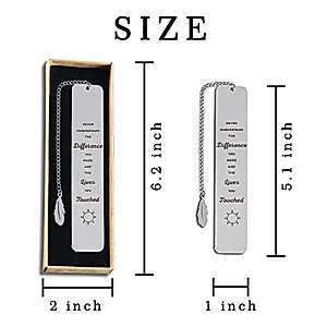 Inspirational Appreciation Gifts for Coworkers Women Men Book Lovers Readers Sometimes You Forget You're Awesome Metal Bookmarks for Christmas Thanksgiving Birthday