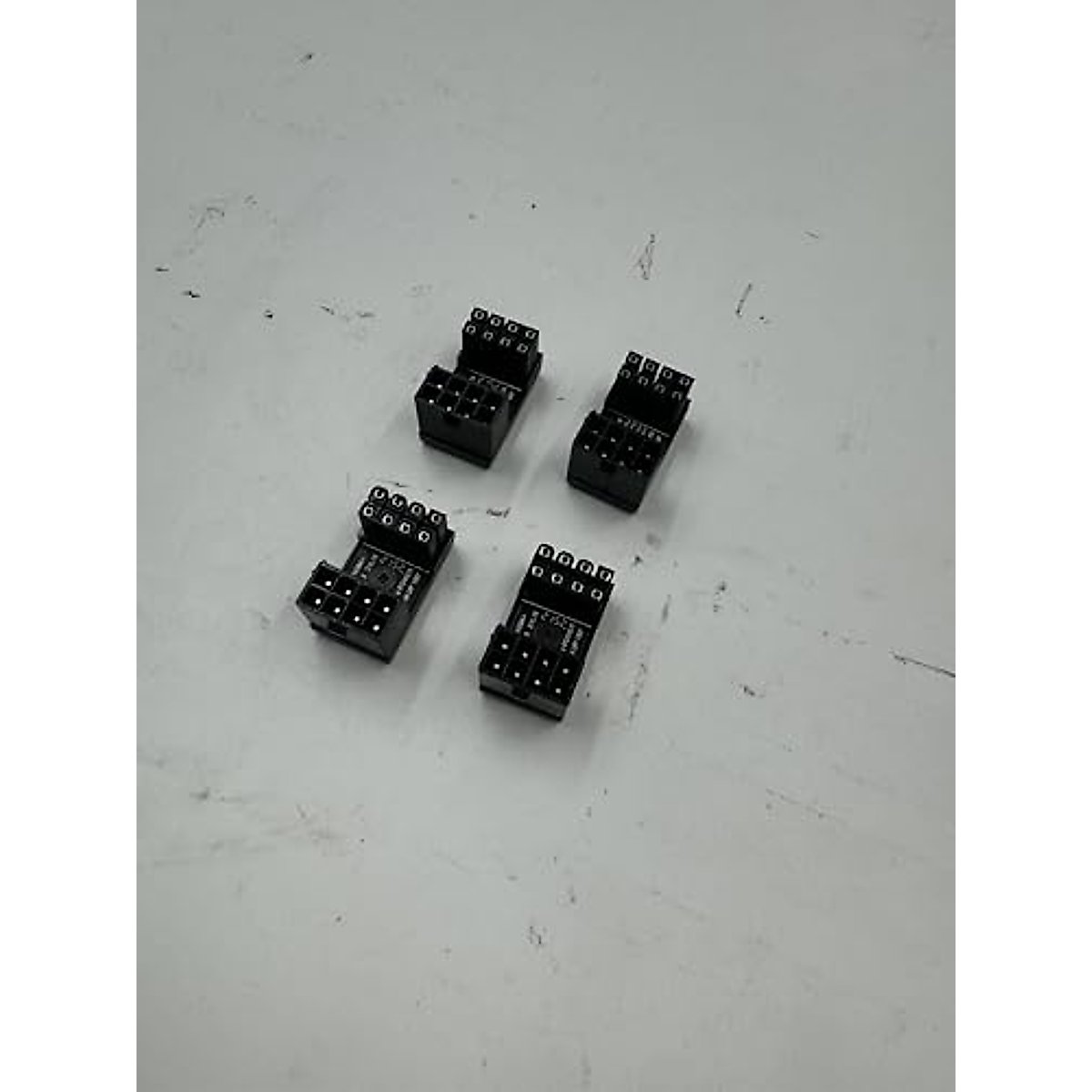 COMeap 8 Pin 180 Degree Adapter, GPU VGA PCIe 8 Pin U Turn 180 Degree Angle Connector Power Adapter Board for Desktop Graphics Card