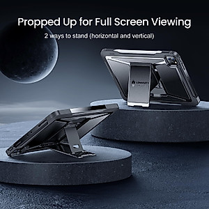 ZtotopCases for iPad Pro 11 Case 4th/3rd/2nd Generation 2022/2021/2020 with Pencil Holder, Full Body Protective Rugged Cover with Built-in Screen for iPad Pro 11 Inch iPad Case 4th/3rd/2nd Gen, Black