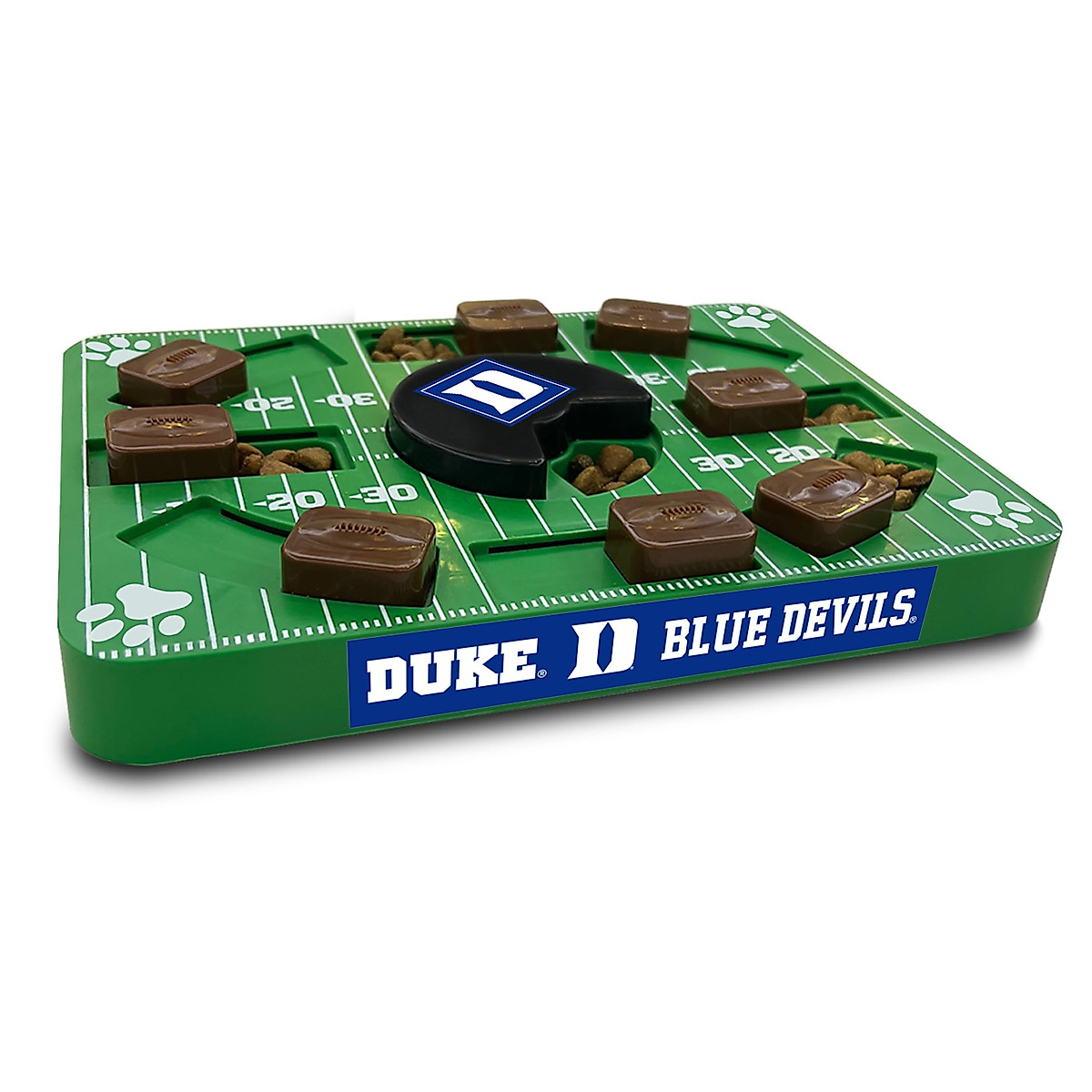 Pets First NCAA Duke Blue Devils Puzzle Toy, Puzzle Treat Dog Toy, Interactive Dog Treat Toy, Dog Puzzle Fedding Slow Toy