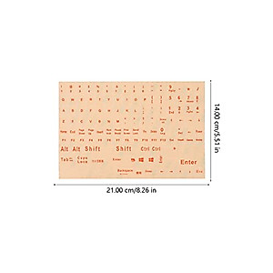 SOLUSTRE Laptop Stickers Laptop Stickers 6 Sheets Keyboard Keyboard Letter Stickers Purple Stickers Keyboard Letters Stickers Letters Stickers English Computer Stickers Computer Stickers