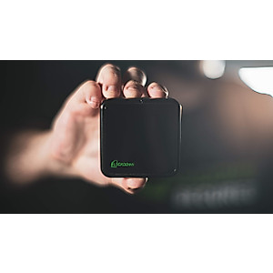 Lockdown Puck Monitoring System with WiFi, Free Updated App, Door Sensor, Motion and Temperature Detection and Easy Install for Vault, House and Room Security