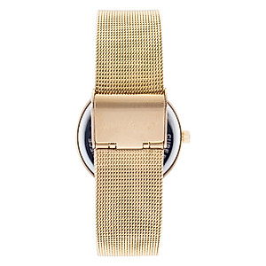 Wristology Olivia - 6 Options - Womens Watch Crystal Gold Boyfriend Ladies Stainless Steel Metal Mesh Strap Band