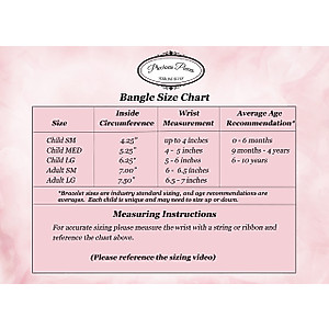 Precious Pieces Personalized Children's 14K Gold-Plated Classic Bangle Bracelet, Custom Jewelry with Engraved Name (Child-Medium)