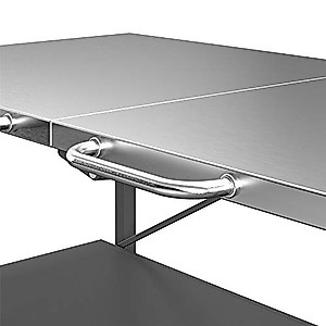 COSCO 66771DKG1E Smart Stainless Steel Folding Workbench, Dark Gray