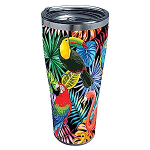 Tervis Tropical Collection Birds Triple Walled Insulated Tumbler, Stainless Steel, 1 Count (Pack of 1)