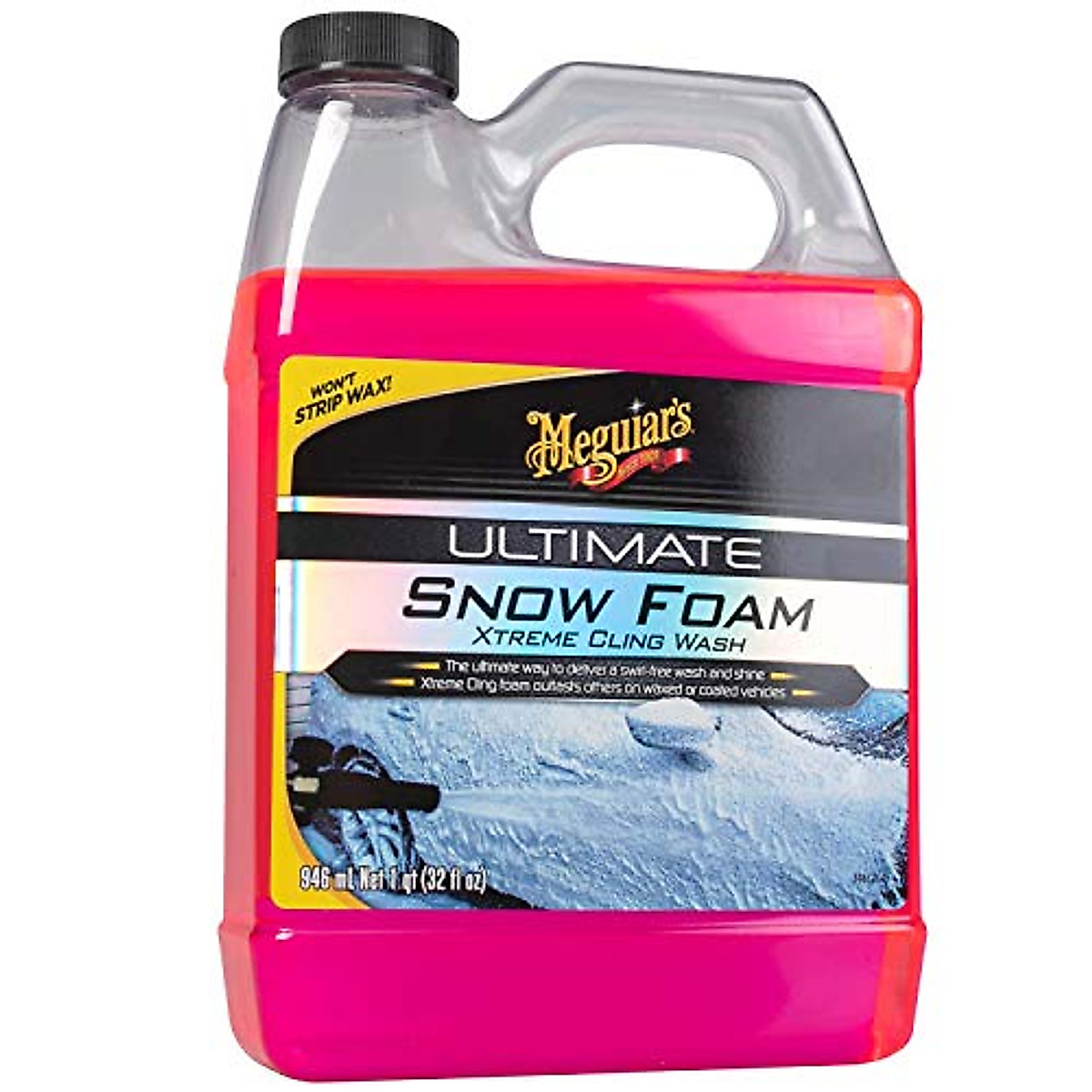 Meguiar's Ultimate Car Snow Foam Xtreme Cling 946m Wax Safe