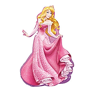 Disney Princess Sleeping Beauty 34" Mylar Foil Balloon Supershape XL- 1 Piece by Anagram/MD