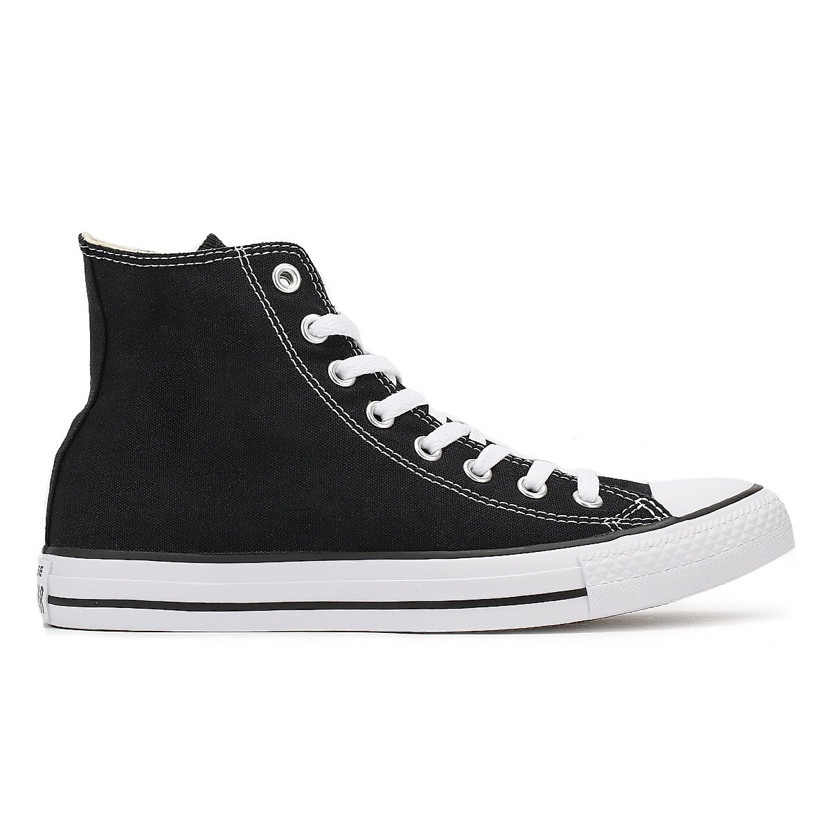 Converse Clothing & Apparel Chuck Taylor All Star Canvas High Top Sneaker, Black/White, 11 Women/9 Men