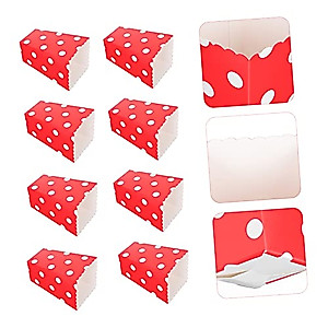 Baluue 48pcs Popcorn Popcorn Box Popcorn Bucket Paper Popcorn Boxes Popcorn Container Candy Containers Candy Snack Box Container for Food Fried Chicken Paper Bucket Theater Supplies