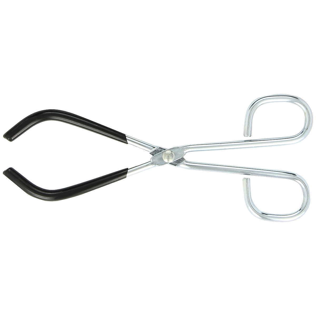 Humboldt H-23422 Cadmium Plated Beaker Tongs with Plastisol Coated Jaws for 50mL to 1,500mL Beakers, 9" Length