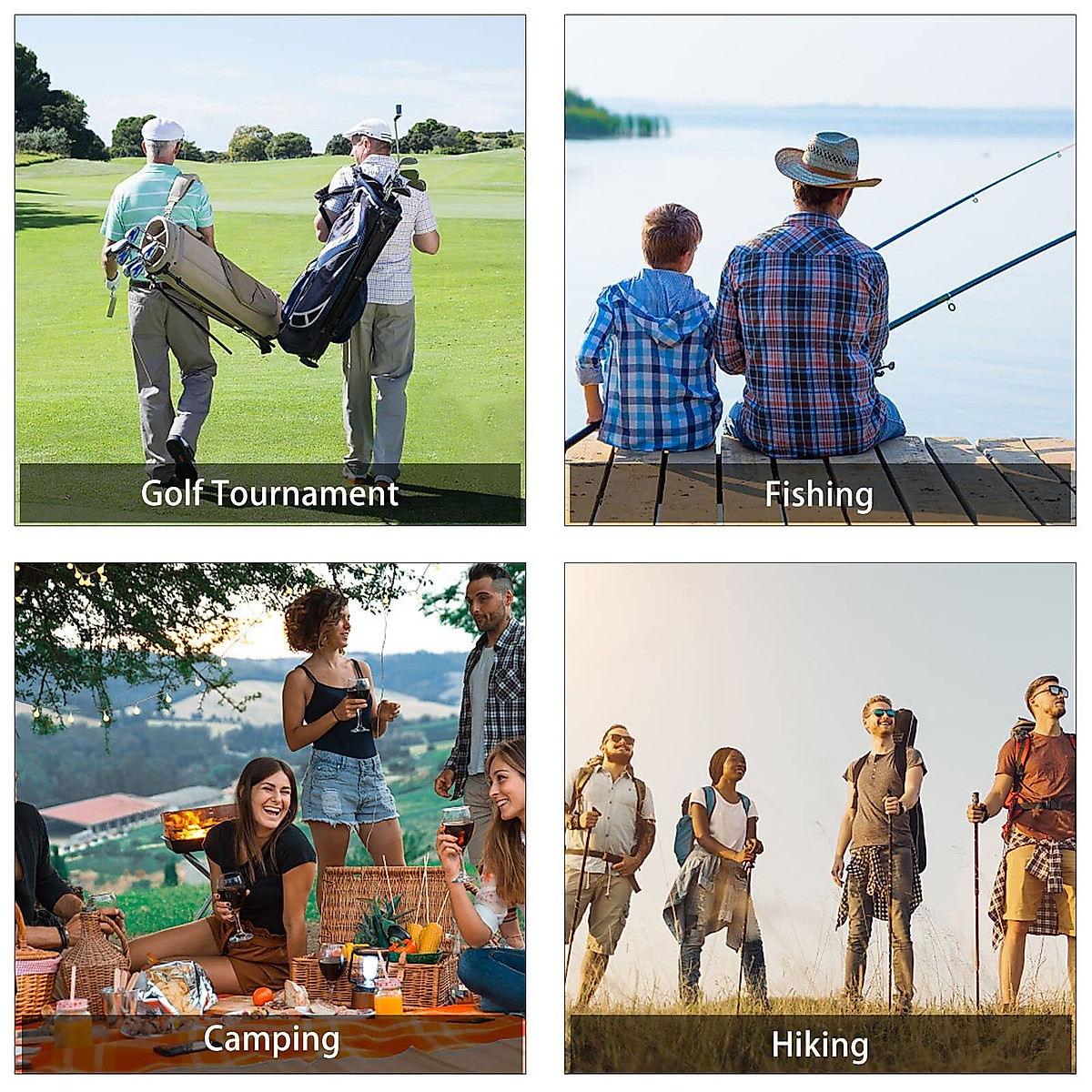 Beer Sleeve,Beer Sleeve for Golf Bag,7-Can Insulated Cooler Sleeve,Stores Up to 7 Canned Beverages,Sling Cooler Fits Most Golf Bags Styles and Types