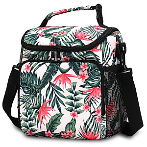 UYLIA Insulated Lunch Bag Women with Five Pockets -Reusable Lunch Box for Men Office Work School Picnic Beach with Adjustable Shoulder Strap,Thermal Cooler Bag for Kids Adult