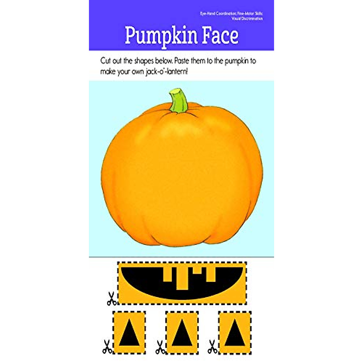 Preschool Cutting and Pasting: Scissor Skills Activity Book for Preschoolers to Practice Cutting Paper, Sort, Match, Find Patterns and More (Highlights Learn on the Go Practice Pads)