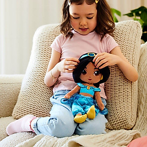 Disney Jasmine Plush Doll, Aladdin, Disney Princess, Officially Licensed Disney Toy, Adorable Soft Disney Toy Plushies and Gifts, Perfect Present for Kids, Medium 14 Inches, Age 0+