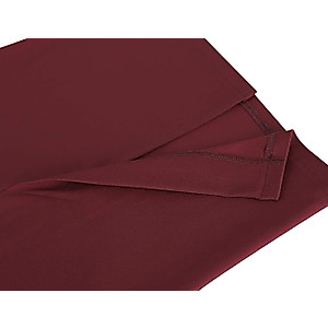 MUXXN Ladies Solid Color Sweetheart Neckline High Stretch Casual Pencil Dress (Merlot XL)