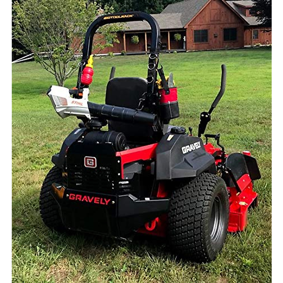 Bigtoolrack | 18oz Portable Fuel Bottle | Perfect for Chainsaws, Trimmers, Edgers, Lawnmowers and 2-Cycle Engines | Pack of 2 | QuickFILL®