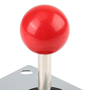 1pcs Arcade Joystick, Adjustable Competition Style Long Handle Joystick Classic 2/4/8 Way Game Joystick Ball for Arcade Gaming Cabinet Button Kit