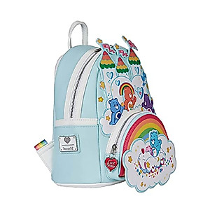 Loungefly Care Bears Care-A-Lot Castle Womens Double Strap Shoulder Bag Purse