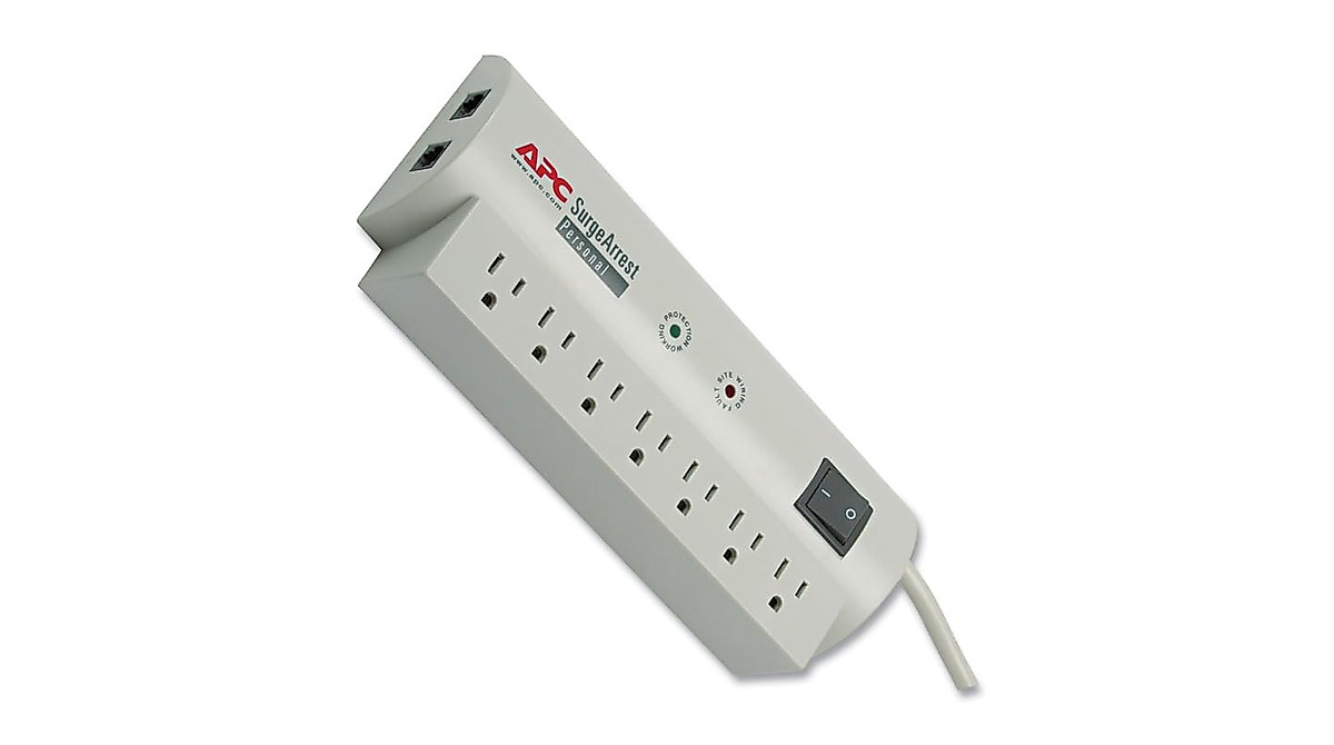 APC PER7T-U Surge Protector - 7 Outlets & Warranty