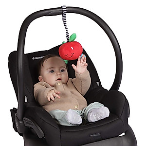 Manhattan Toy Mini-Apple Farm Cherry Lullaby Pull Musical Toy with Crib or Baby Carrier Attachment