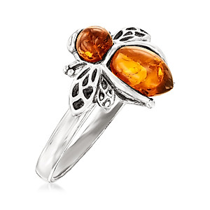 Ross-Simons Gem Bumblebee Ring in Silver