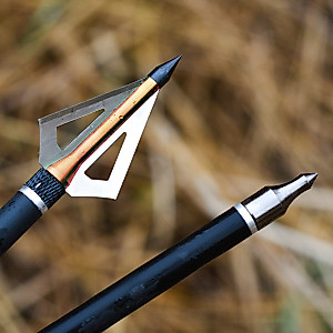 LWANO Crossbow Bolts 20 22 inch Crossbow Arrows for Hunting with 6Pcs 3 Blades Broadbeads