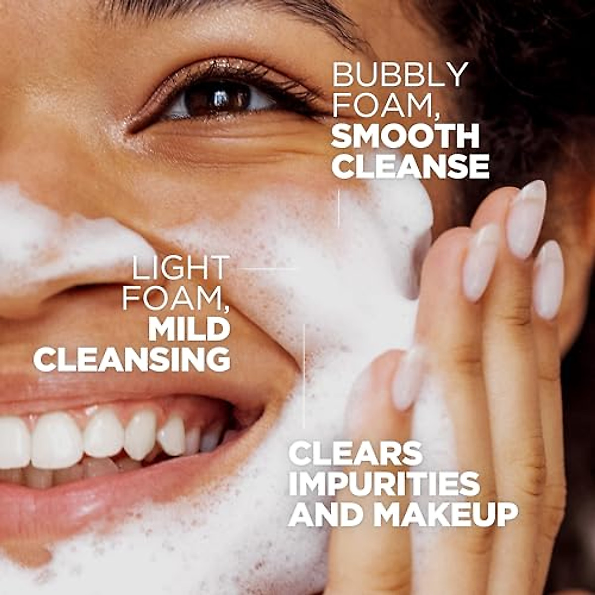 DERMALOGY by NEOGENLAB NEOGEN Real Fresh Foam Cleanser, Green Tea 5.6 Fl Oz (160g) - Soothing & Hydrating Gentle Cleansing Foam with Real Green Tea, Clean Beauty - Korean Skin Care