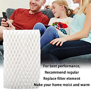 HIFROM 10Pack WF813 Humidifier Wick Filter Replacement Compatible with ReliOn RCM-832 RCM-832N ProCare PCWF813 PCWF-813 Equate EQWF813 EQ-2119-UL Cool Mist Humidifier Filter
