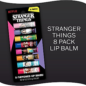 Taste Beauty Stranger Things 8 PC Lip Balm Set