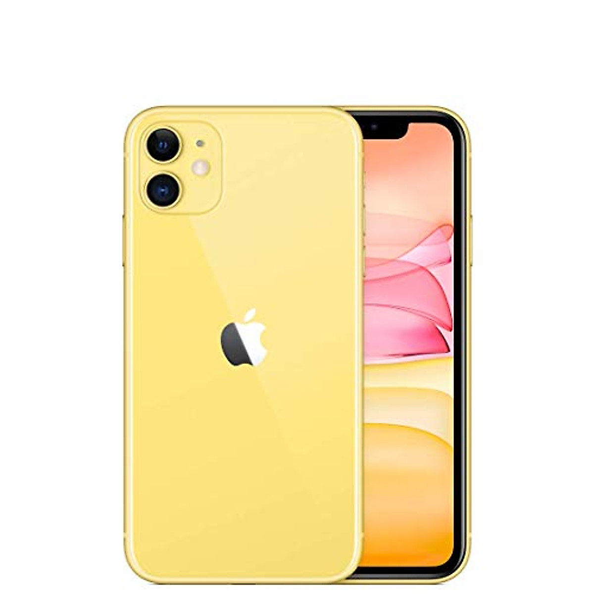 Apple iPhone 11, 128GB, Yellow - Unlocked (Renewed Premium)