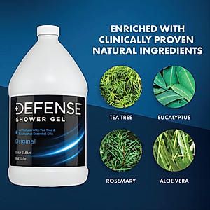 Defense Soap Body Wash Shower Gel 1 Gallon (128 Fl Oz)