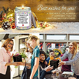 Teacher Gifts Teacher Appreciation Gifts Thank You Gifts for Teacher Candles Present for Graduation Christmas Retired Teachers Appreciation Week