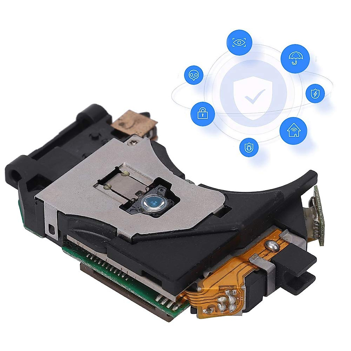 V PCB Lens Head Repair Parts Replacement for PS2 Slim SPU3170 Game Console [video game]