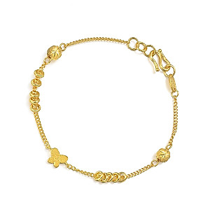 CHOW SANG SANG 999.9 24K Gold Price-by-Weight 5.24g Gold Bracelet 50737B