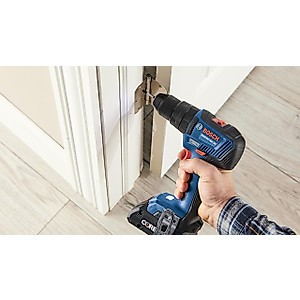 BOSCH GXL18V-701B25 18V 7-Tool Combo Kit with 2-In-1 Bit/Socket Impact Driver, Hammer Drill/Driver, Recip Saw, Circular Saw, Oscillating Tool, Angle Grinder, LED Worklight & (2) CORE18V 4 Ah Batteries